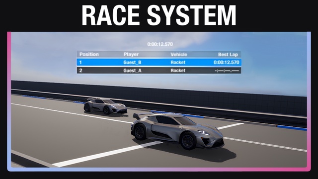 Race System - Unreal Engine Asset