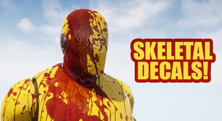 Skinned Decal Component - Unreal Engine Asset