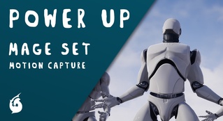 Mage: Power Up - Motion Capture Animations - Unreal Engine Asset