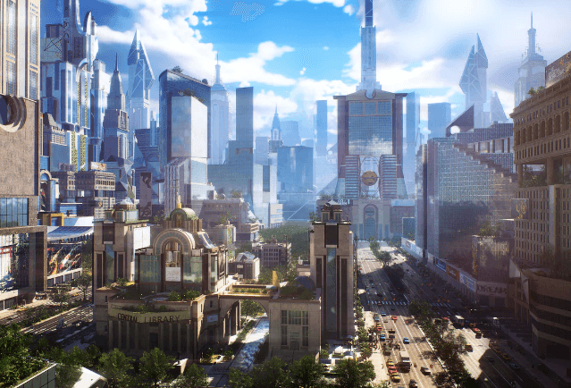 Kitbash 3D – Neo Nyc - Unreal Engine Asset