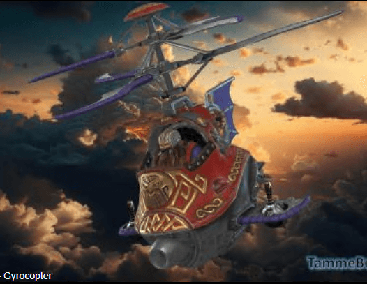 Warhammer Dwarfs – Gyrocopter - Unreal Engine Asset