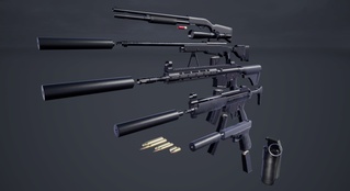 VR Weapons Kit - Tactical Assault guns - Unreal Engine Asset